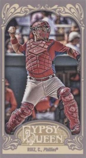 2012 Topps Gypsy Queen - Carlos Ruiz #113 Mini Gypsy Queen Back for ...