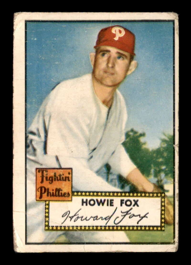 1952 Topps #209 Howie Fox G/VG X2548038 | eBay