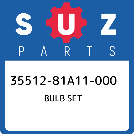 35512-81A11-000 Suzuki Bulb set 3551281A11000, New Genuine OEM Part | eBay