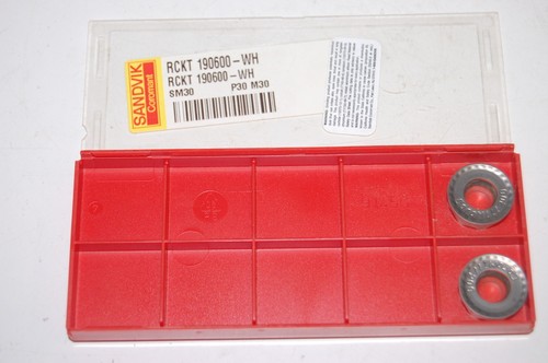 (2) NIB Sandvik Coromant RCKT 190600-WH Carbide Inserts | eBay