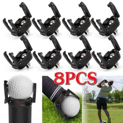 8pcs Golf Ball Pick Up Tool Saver Claw Put-On Putter Grip Retriever US ...