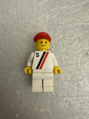 Lego Victory Cup Racers Minifigure “S” Black Red Stripes S008 (6539) | eBay