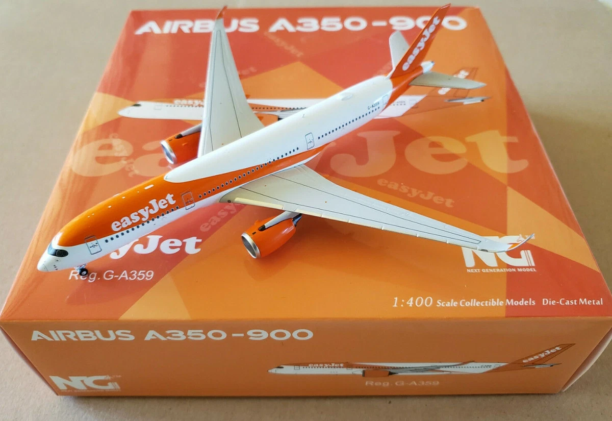 NGM39001 1:400 NG Model EasyJet Airbus A350-900 Reg #G-A359, 52% OFF