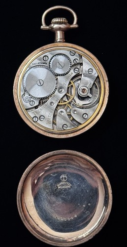 Vintage Stunning Trenton Pocket Watch Swiss 7 Jewels Gold Filled 49mm ...