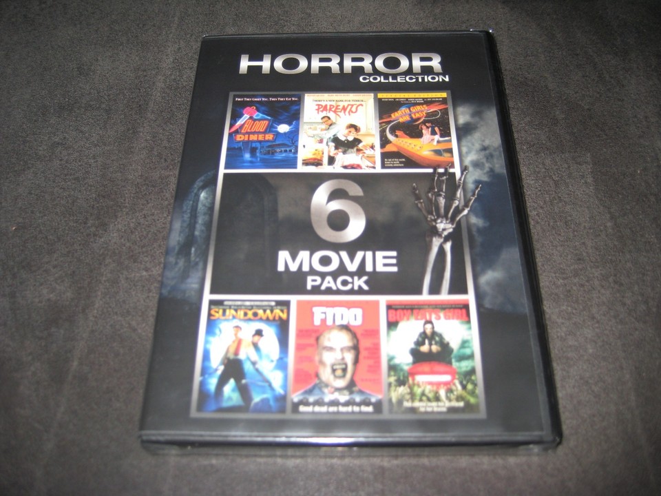 HORROR COLLECTION 6 MOVIE PACK (DVD 2012) BRAND NEW - VARIOUS RATING ...