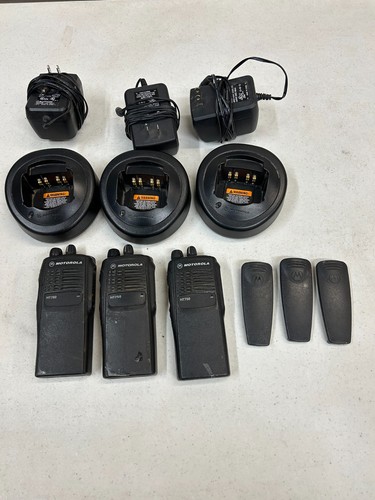 Motorola HT750 H25RDC9AA3 UHF radio lot (3) | eBay