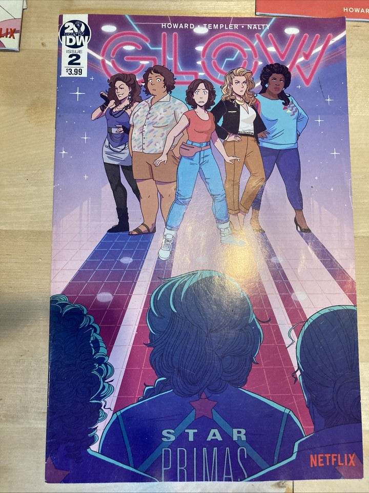 Glow Comic Series Netflix Issue 1 Cover A & B, Issue 2 | eBay