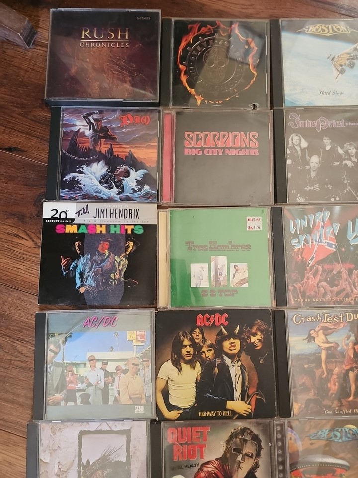 Random CD Lot. Mixed Genres. Mostly Classic Rock. Great Music. Classics ...