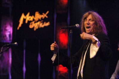 Patti Smith performs Montreux jazz festival Montreux Switzerland J- Old ...