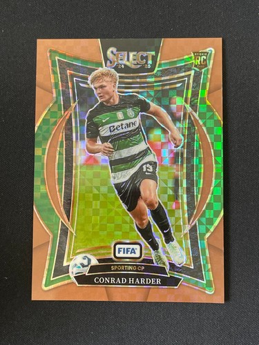 Conrad Harder 2024-25 Panini Select FIFA RC Copper Checkerboard 23/75 ...