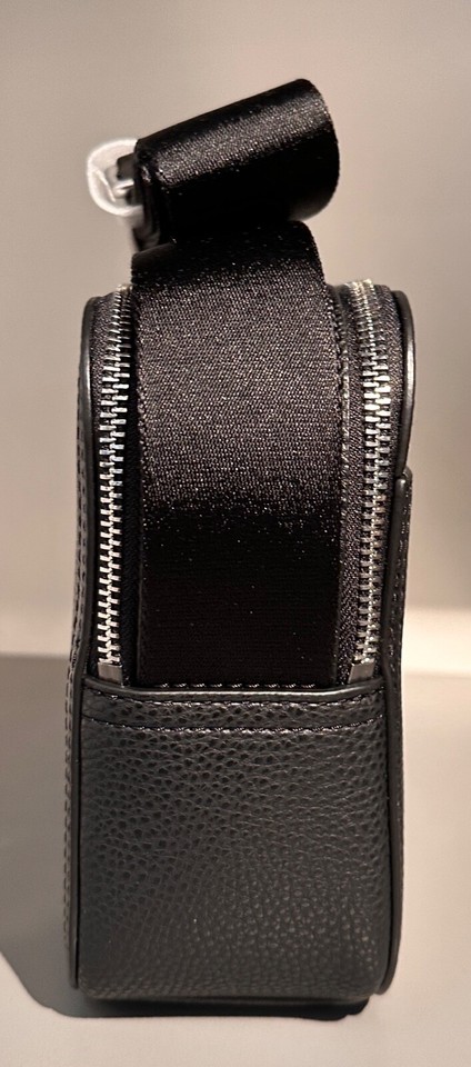 Michael Kors Cooper Luggage Pebbled Leather EW Map Crossbody Messenger ...