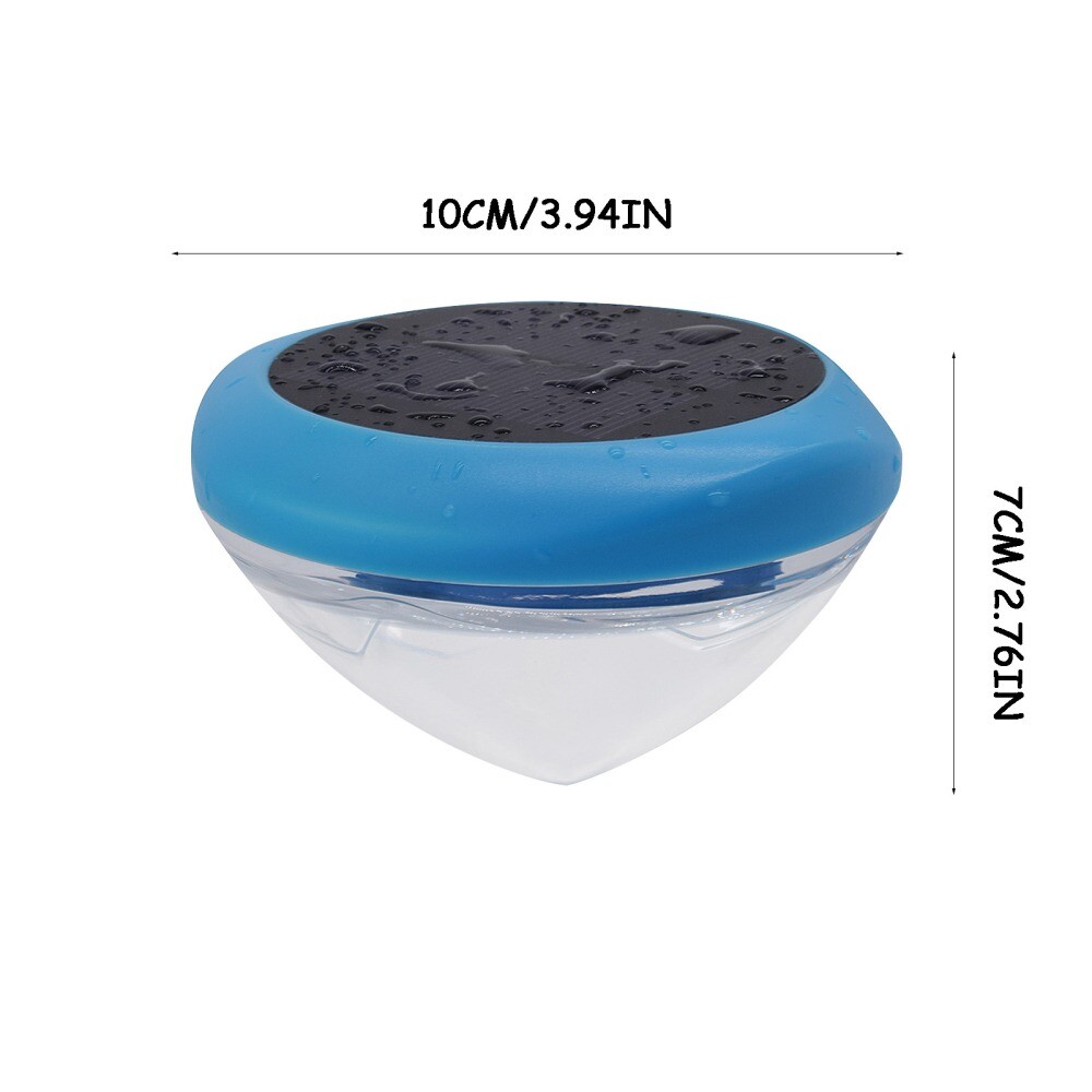 Waterproof Pond Floating Light Solar LED Underwater Bright Swimming ...