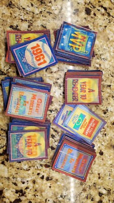 Score Magic Motion Card Lot MVPs 1988 1989 1990 Baseball Cards Year To ...