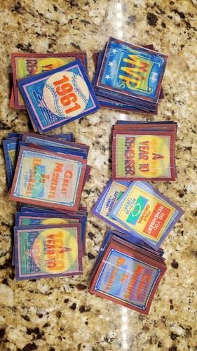 Score Magic Motion Card Lot MVPs 1988 1989 1990 Baseball Cards Year To ...