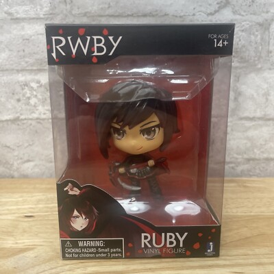 NEW RWBY Ruby Rose Vinyl Figure Series 1 Black Box Rooster Teeth ...