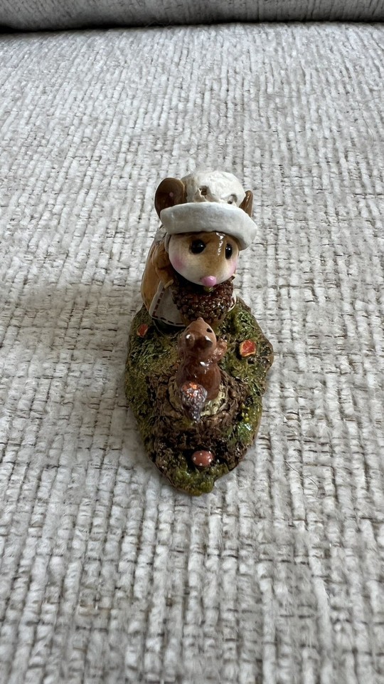 Wee Forest Folk ABIGAIL'S ACORN, WFF# M-714, Mustard YELLOW Pilgrim ...