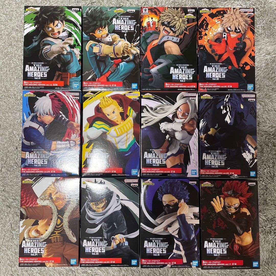 My Hero Academia Figure Anime Goods lot of 12 Set sale Izuku Katsuki ...