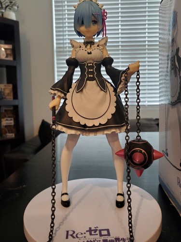 Re:ZERO Starting Life in Another World Rem Figure 9.05in PVC SEGA ...