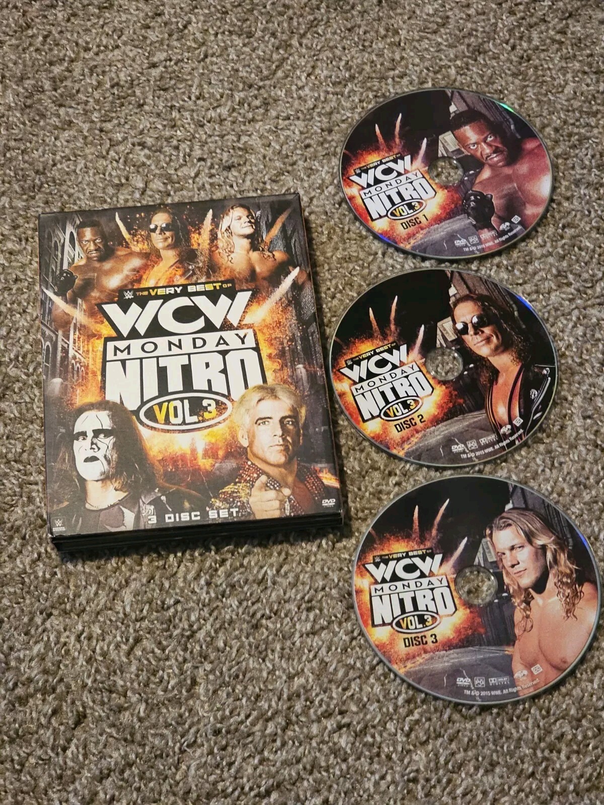 wwe THE VERY BEST OF WCW MONDAY NITRO VOL. 3 3-DISC dvd wrestling | eBay