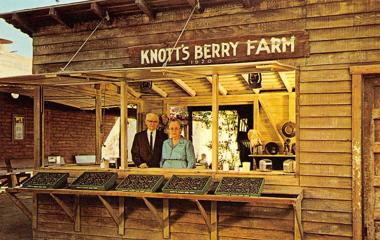 ORIGINAL BERRY STAND Ghost Town KNOTT'S BERRY FARM 1966 Vintage ...