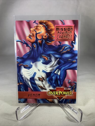 1995 Fleer Marvel Overpower Game Mission Venom #2 | eBay