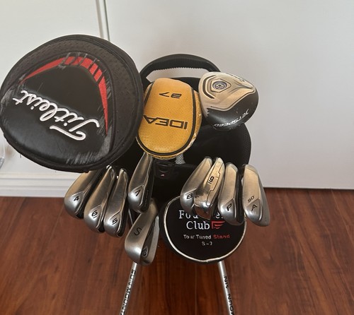 Titleist + Taylormade Complete Golf Set -Men’s - WITHOUT BAG | eBay