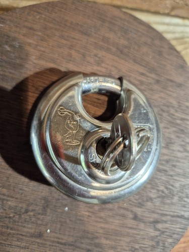 ABUS Diskus No 24 Disk Lock Made in Germany with Key Working Hardened ...