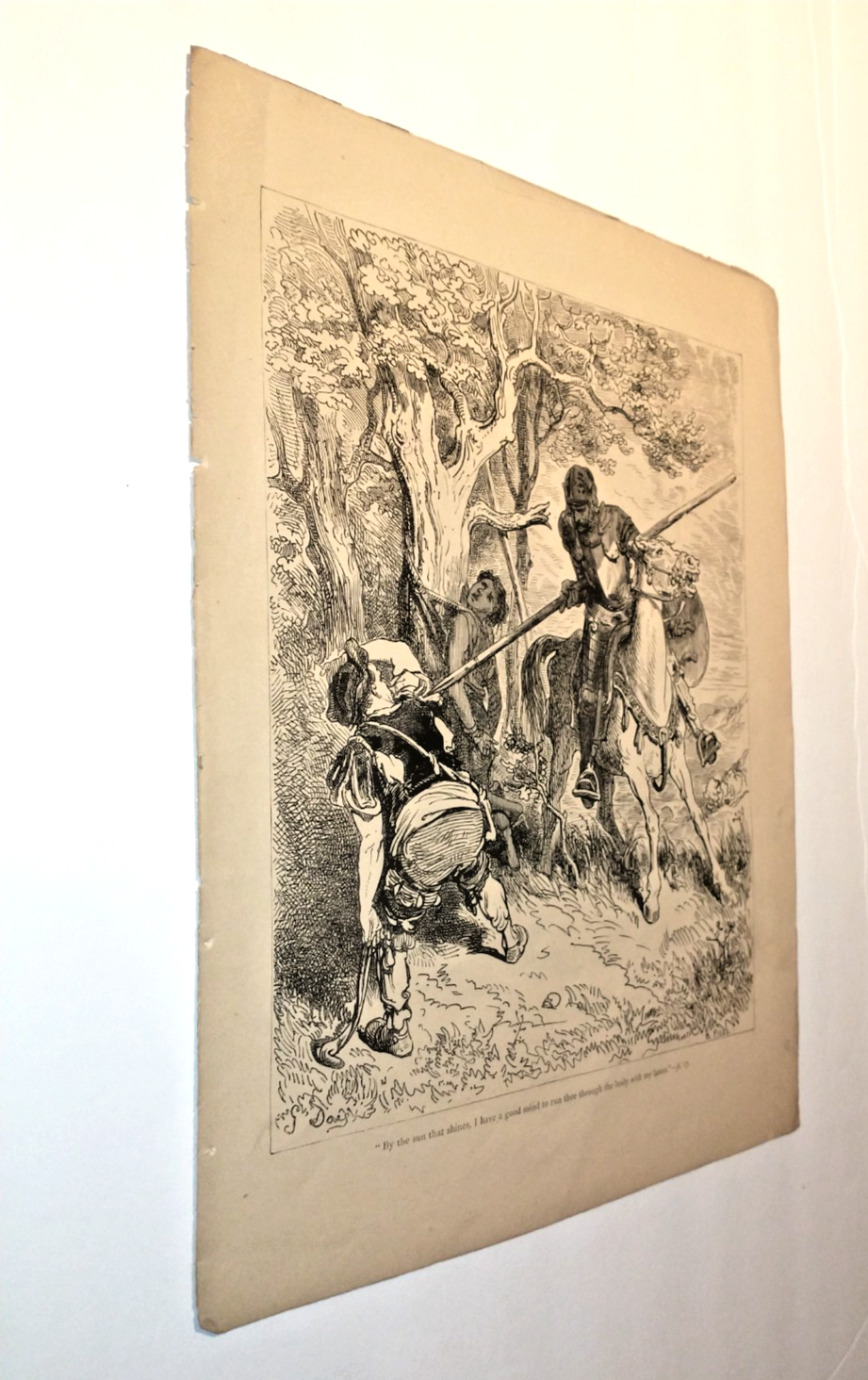 Gustave Dore/H Pisan ~ Don Quixote Antique Illustration | eBay