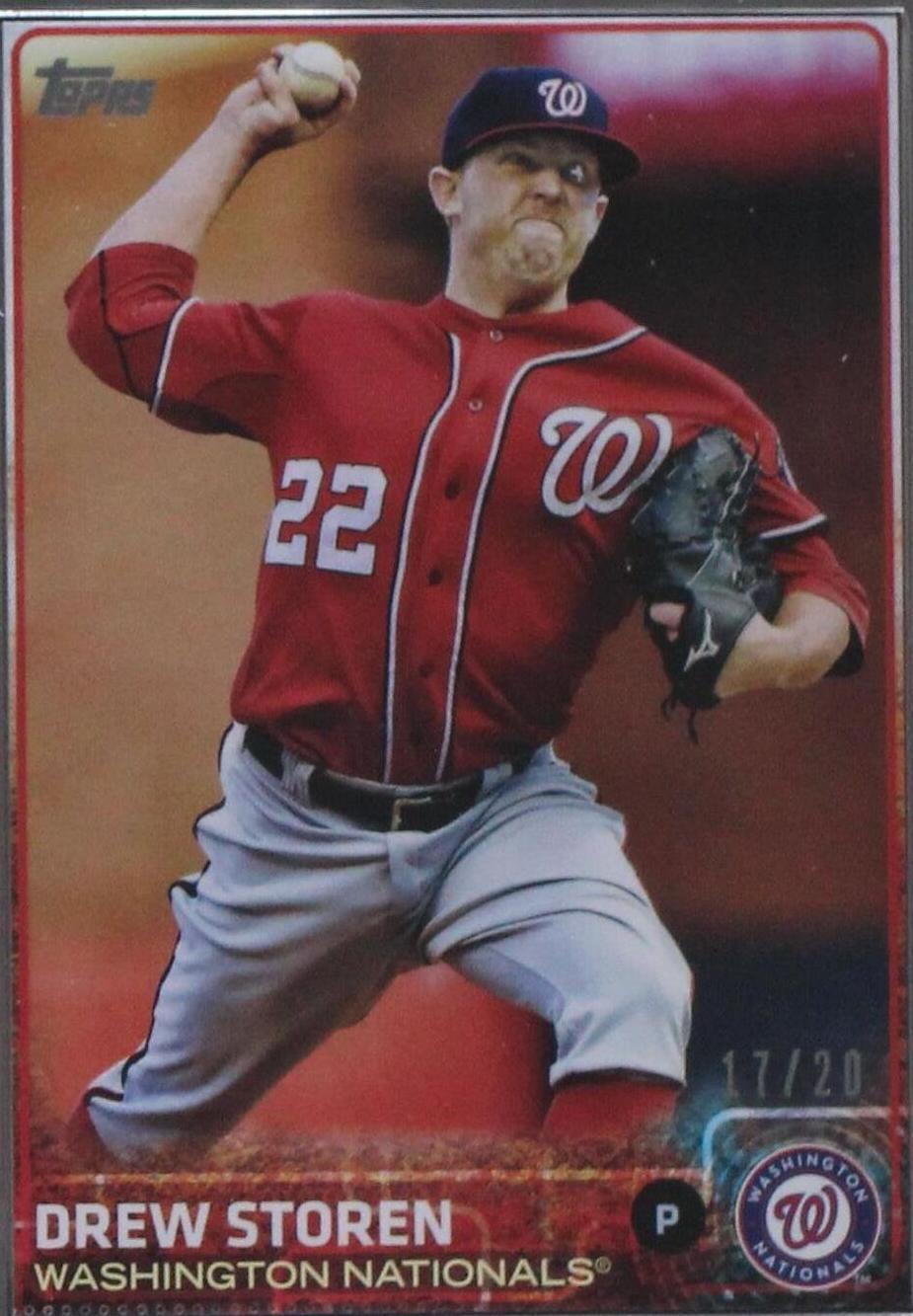 2015 Topps - Drew Storen #602 Framed /20 for sale online | eBay