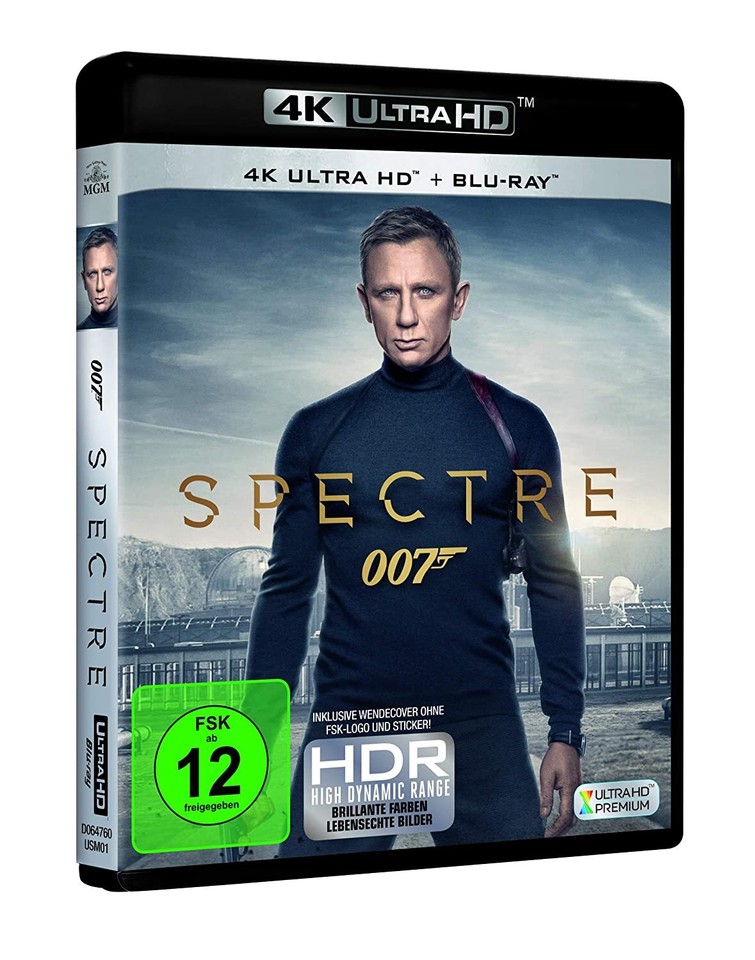 Spectre (4K Ultra-HD & Blu-ray) (4K UHD Blu-ray) (UK IMPORT ...