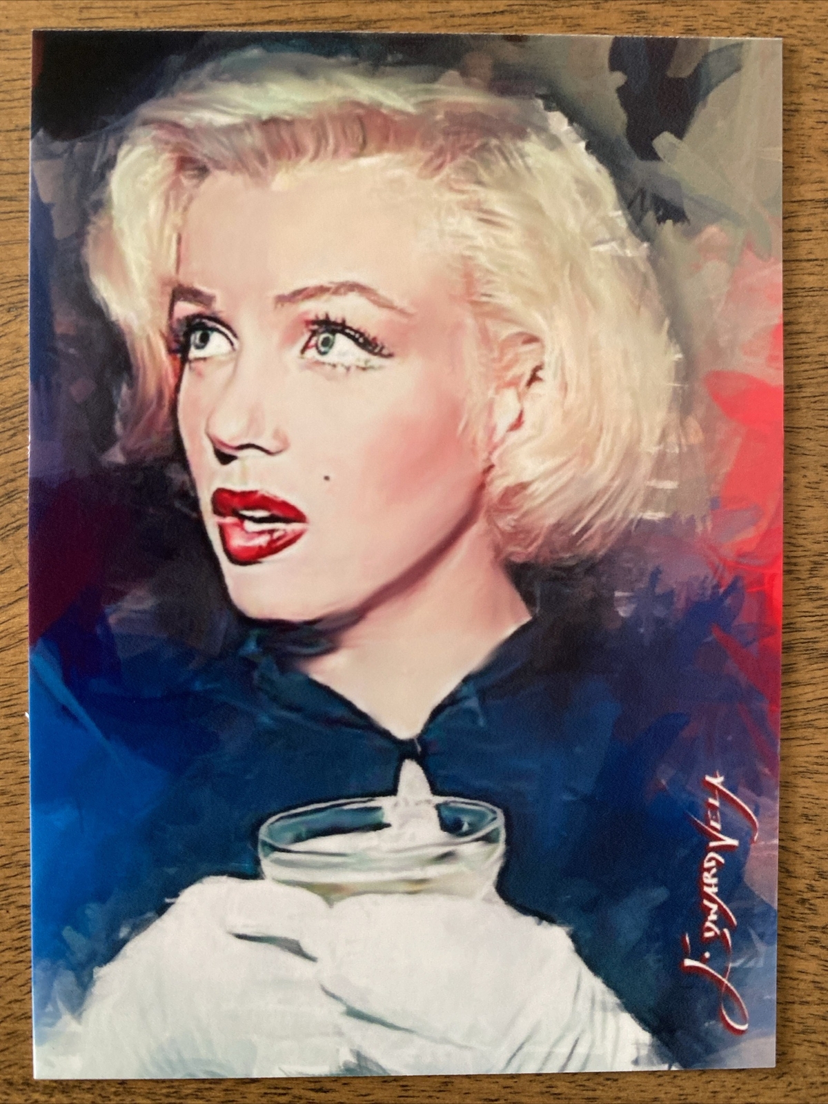 Marilyn Monroe #77 Art Card Limited Numbered xx/50 Edward Vela Signed ...