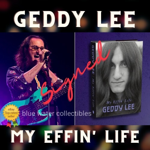 Geddy Lee My Effin Life Signed Autographed Rush IN HAND | eBay