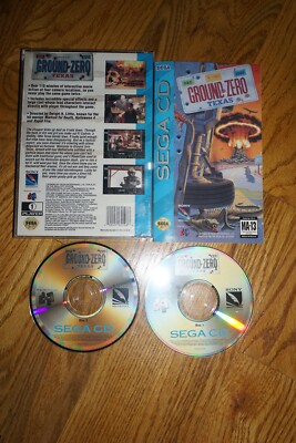 Ground Zero Texas (Sega CD) Complete 90451601086| eBay