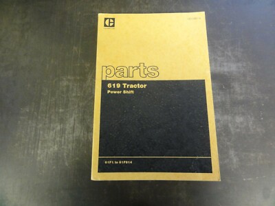 Manuals & Books - 619 Tractor