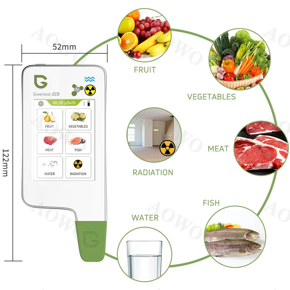 Greentest-Food Safety Detector Nitrate Tester Fruit Vegetable Meat ...