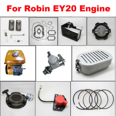 For Robin EY20 Generator Engine Various Gasket Switch Spring Air Filter ...