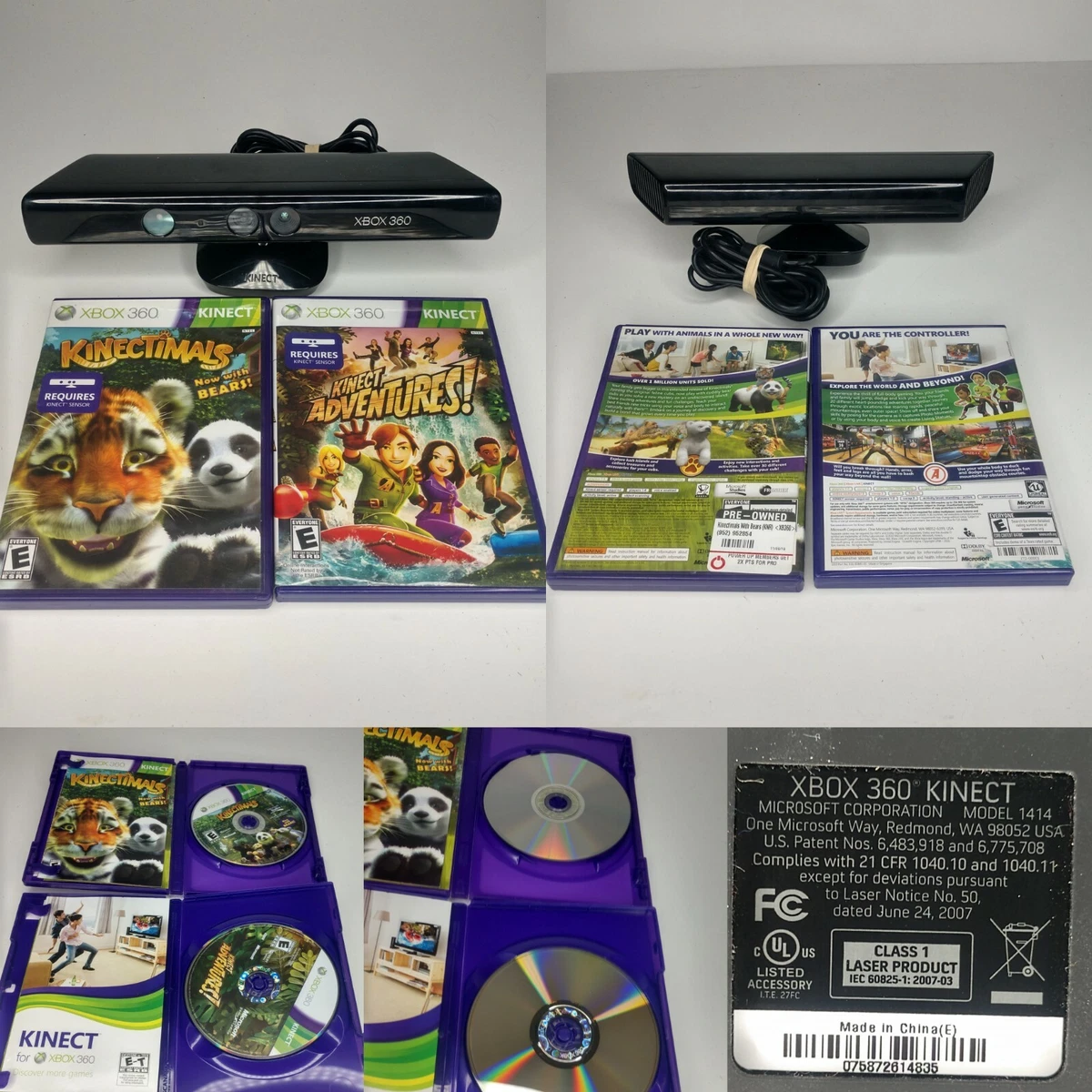 Xbox 360 Kinect Sensor Games