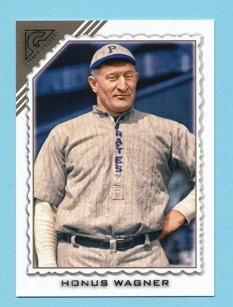 Honus Wagner Baseball Card Printable Coloring Pages