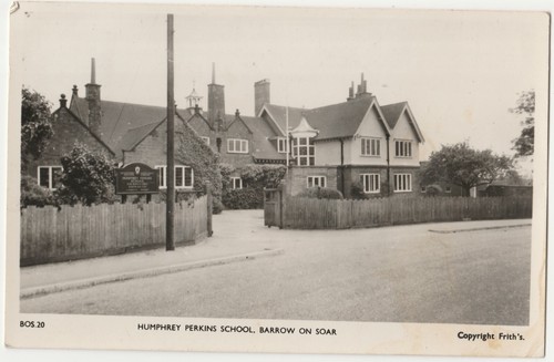 Humphrey Perkins School - BARROW ON SOAR Leicestershire Old Postcard ...