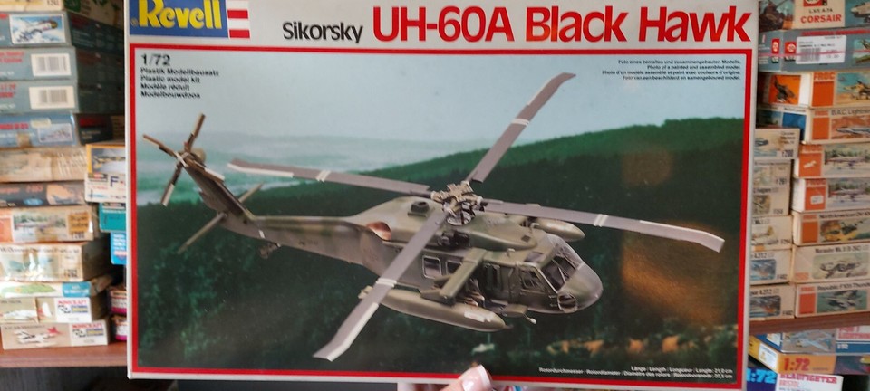 REVELL large collection 1/72 AIRCRAFT Vintage Model Kits Planes ...