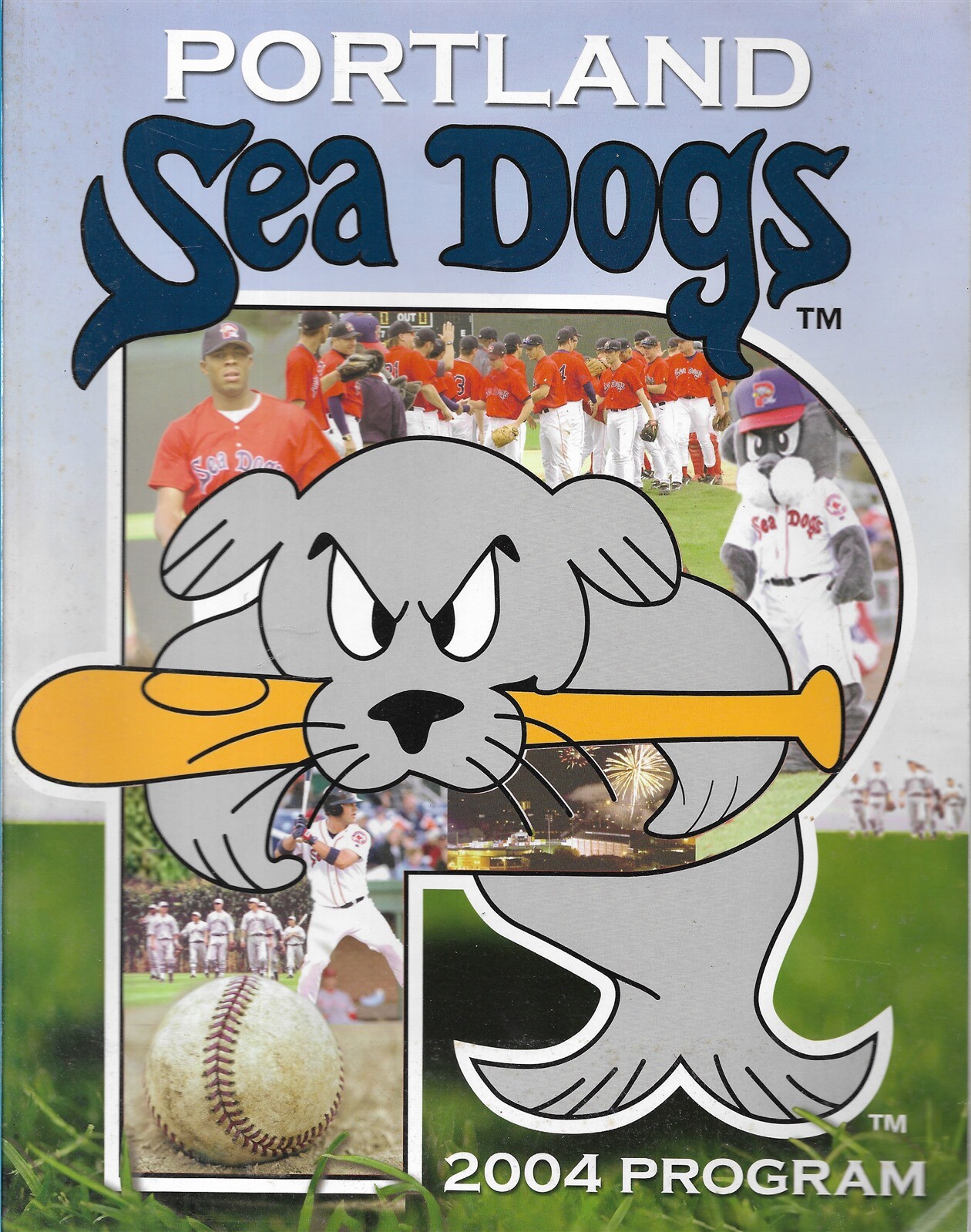 2004 Program Portland Sea Dogs AA Red Sox Portland, Maine | eBay