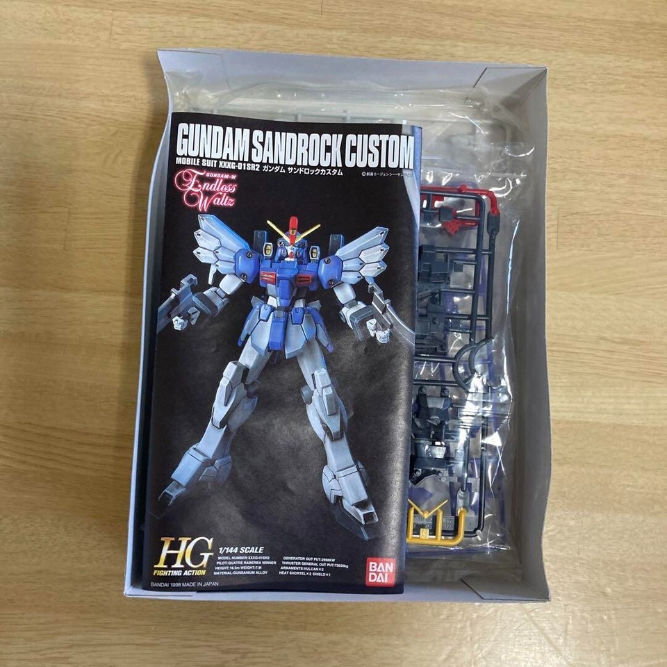 GUNDAM W EW Sandrock Custom HG 1:144 Model Kit | eBay