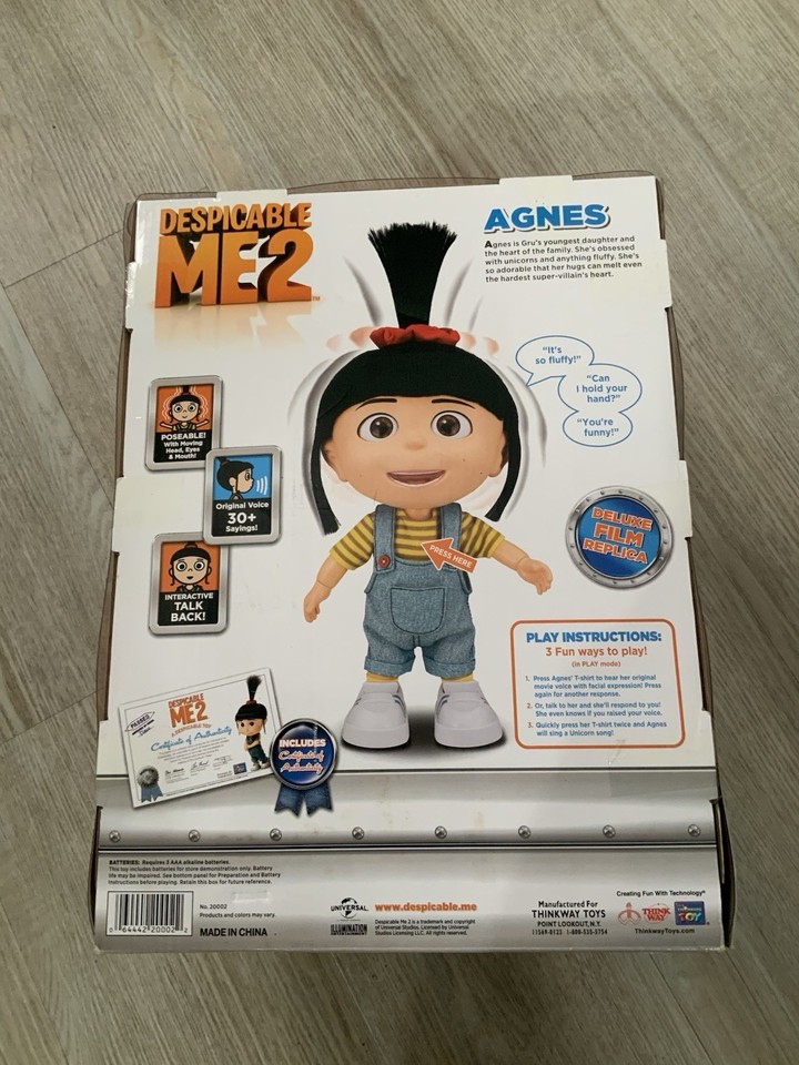 Despicable Me 2 Agnes Collector Doll Thinkway Toys Toys R Us Exclusive ...