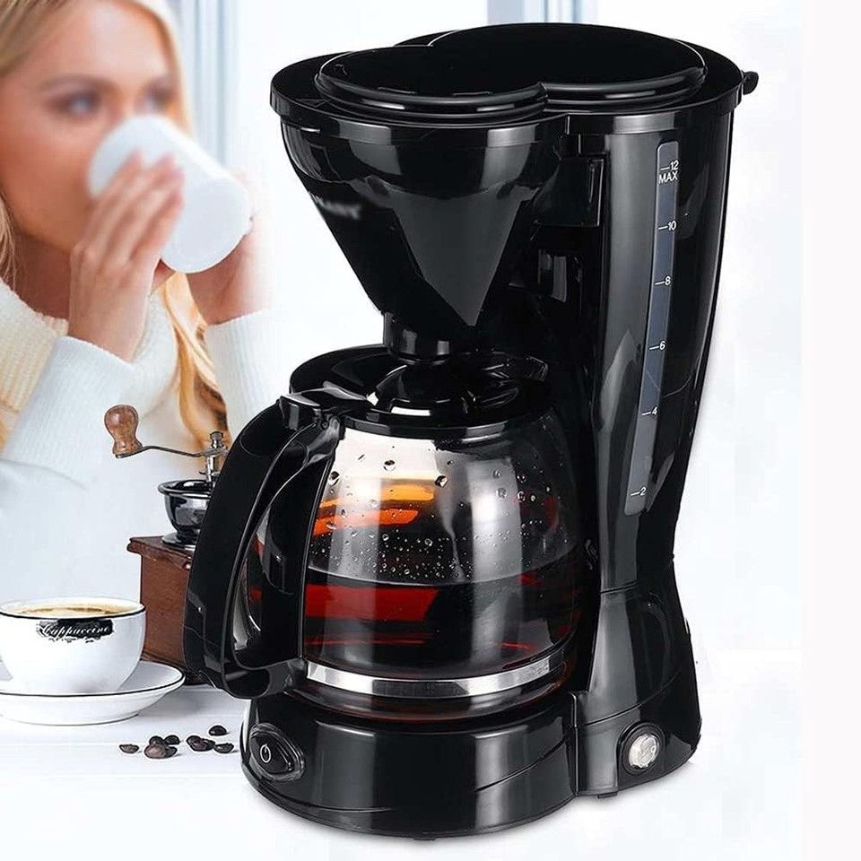 Coffee Maker, 10 Cup, Drip Filter Coffee Machine with Keep-Hot ...