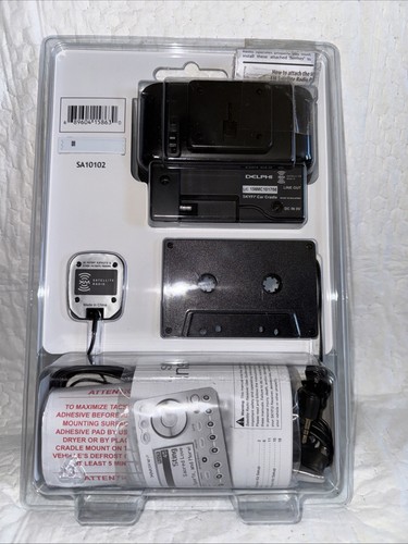 Delphi SkyFi2 SA10102 Car Cradle Kit XM/Sirius Satellite Radio New ...