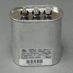 Carrier P291-4054 440V Dual Oval Run Capacitor 40/5 MFD P291-4054RS | eBay