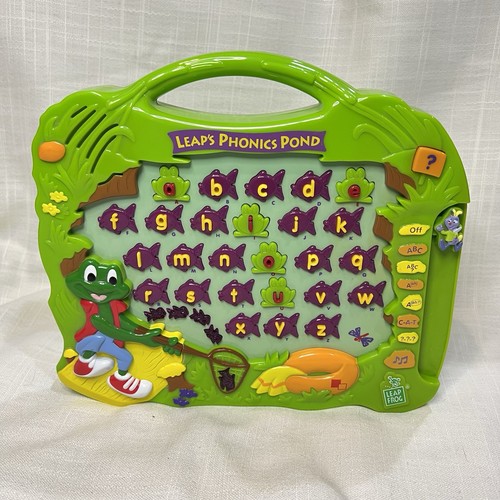 Vintage Leap Frog LEAP'S PHONICS POND ~ WORKS Alphabet Learning Toy ...