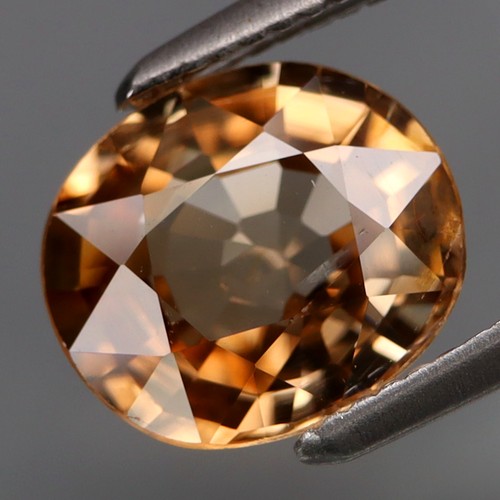 2.09Ct.Ravishing Color&Full Sparkling! Natural Yellow Zircon Tanzania ...