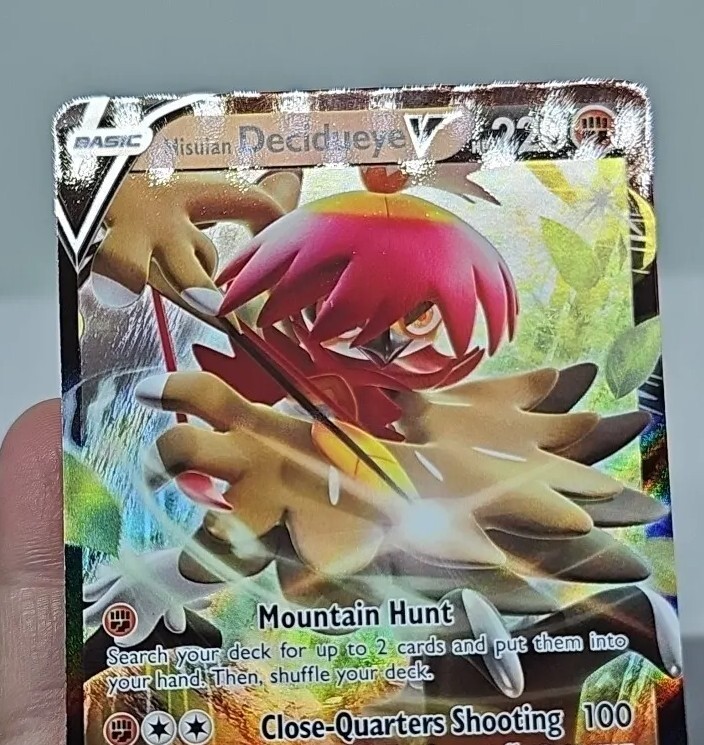 Pokemon TCG : SWSH DIVERGENT POWERS TIN PROMO HISUIAN DECIDUEYE V ...