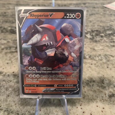 Rhyperior V 095/189 Darkness Ablaze Pokemon TCG NM - Mint Ultra Rare ...